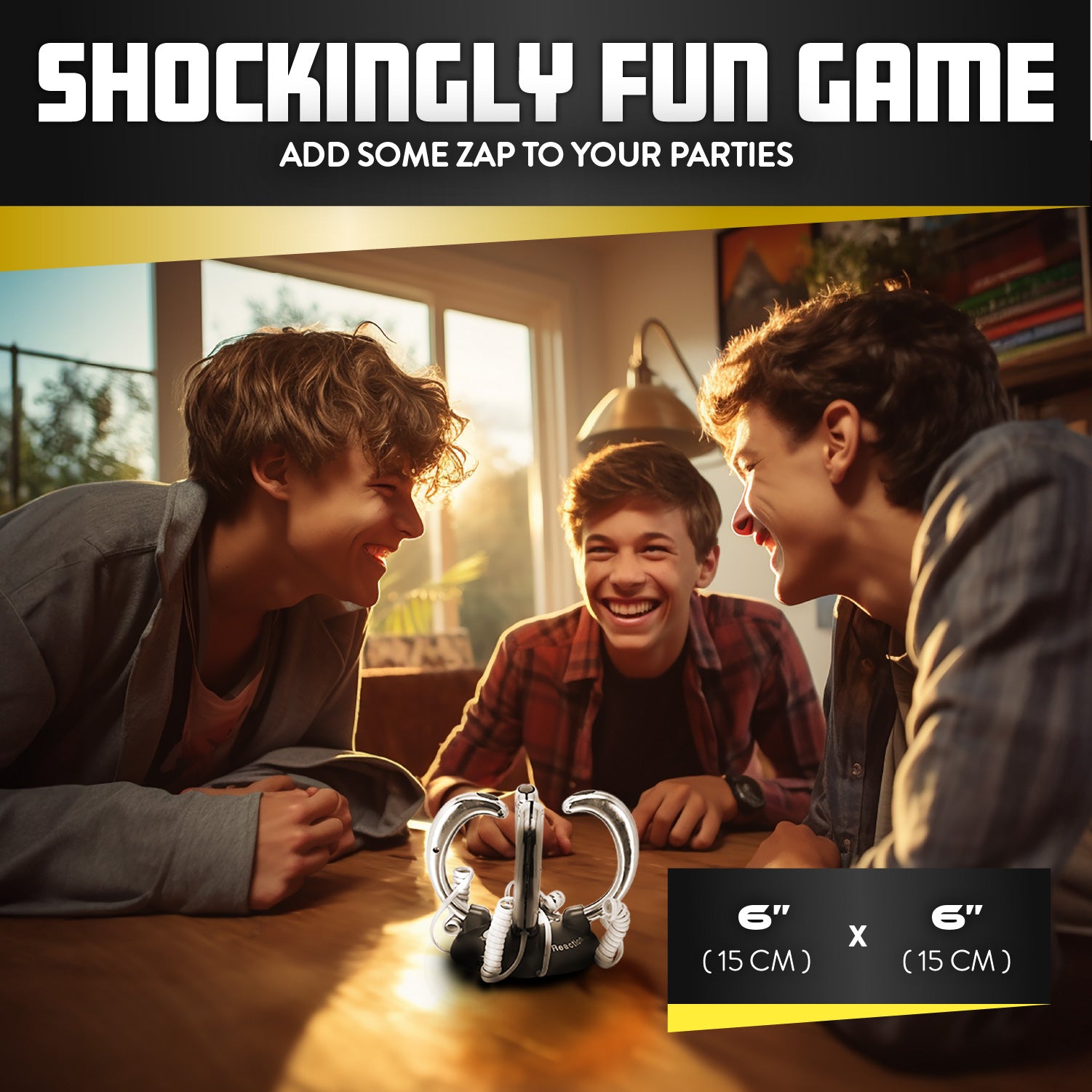 Lightning Reaction, Electronic Shocking Reaction Game – Super Fun Store