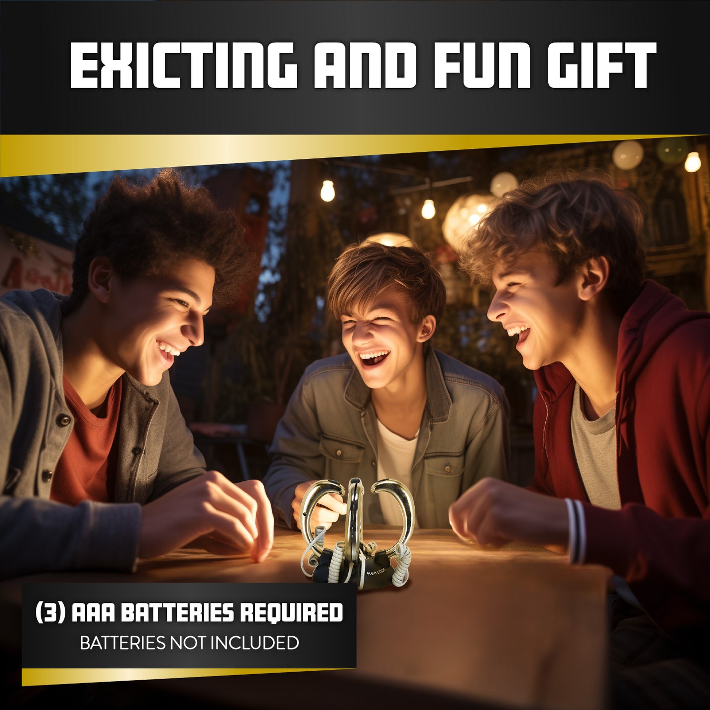 Lightning Reaction, Electronic Shocking Reaction Game – Super Fun Store